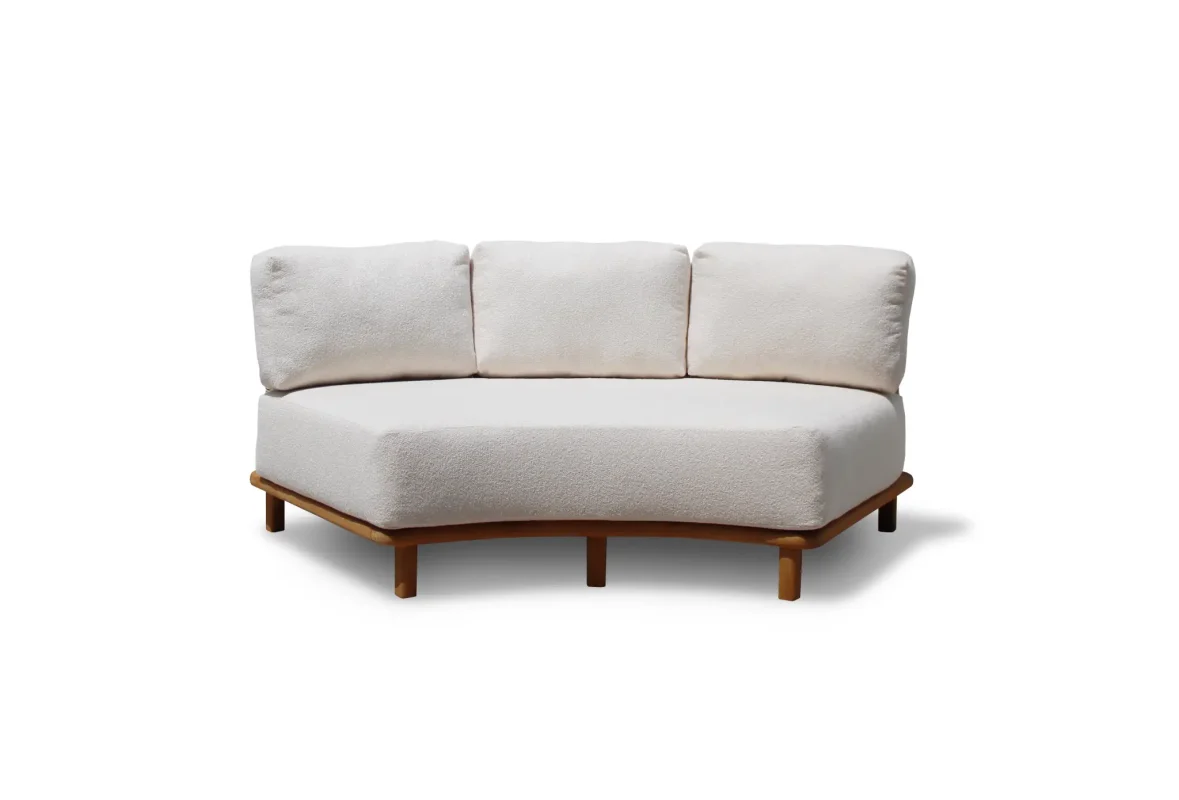 Wave Outdoor Sofa - Middle Section - Luxury Furniture Indonesia